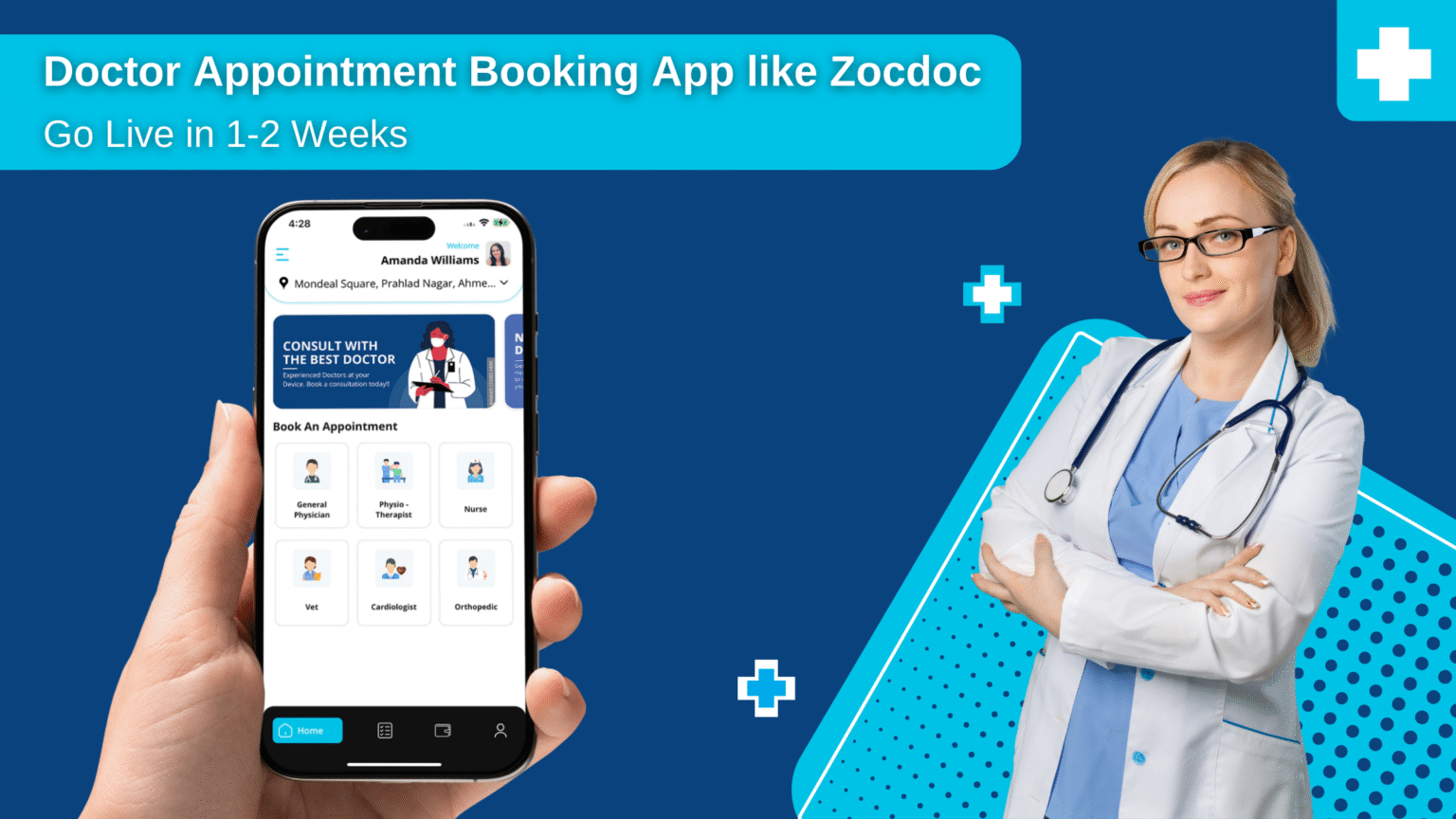Doctor Appointment Booking App like Zocdoc - The Techism
